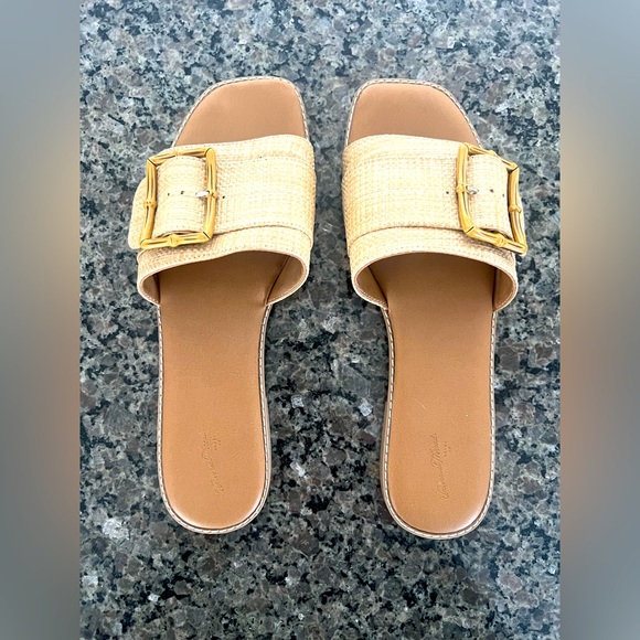 Universal Thread | Shoes | Universal Thread Square Toe Espadrille Slide ...